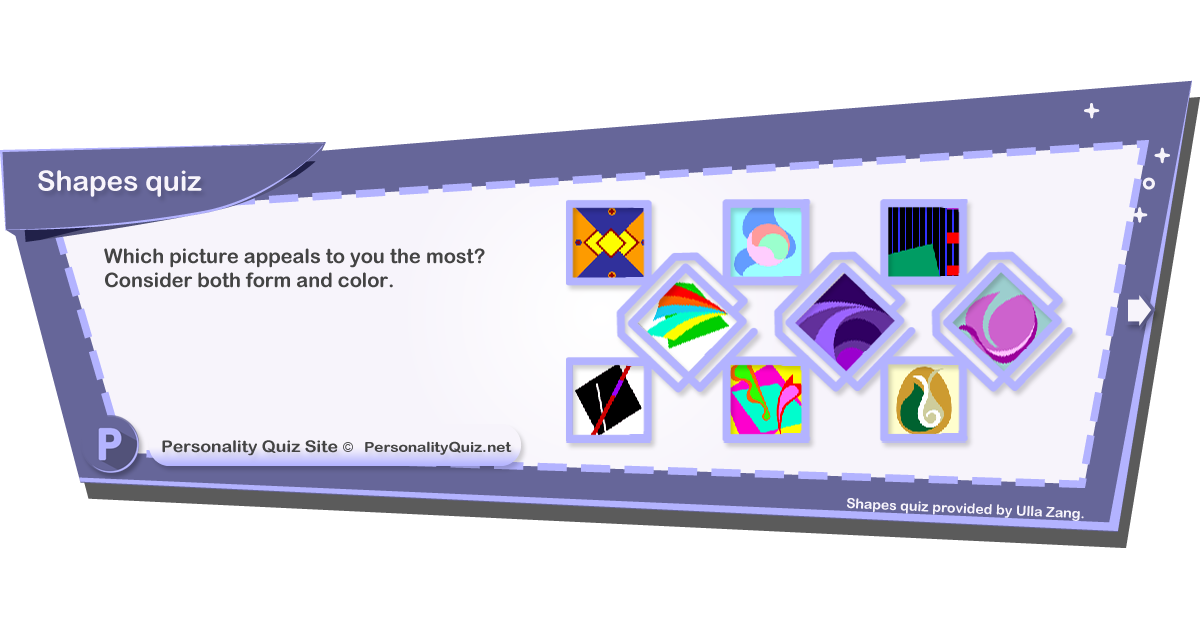 Shapes quiz: explore your personality through visual choices