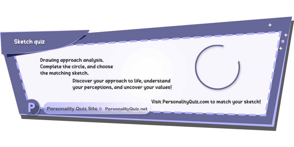 Sketch quiz: uncover personality through artistic expression